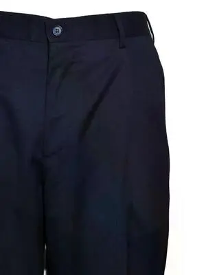 BRANDO Pleated Turn-up Trousers