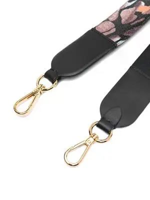 Fendi Sequin-embellished Leather Bag Strap