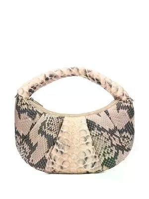 Roberto Cavalli Venezia Python-embossed Tote Bag
