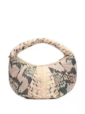 Roberto Cavalli Venezia Python-embossed Tote Bag