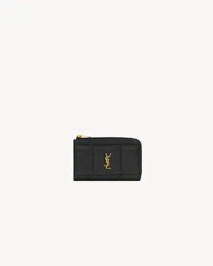 Saint Laurent Zip Card Cases