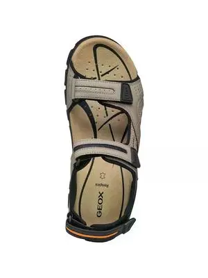 Geox Perforated Touch-strap Sandals
