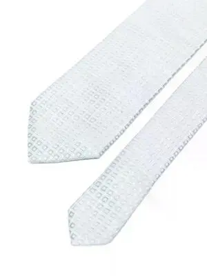 DELL'OGLIO Martin Geometric-jacquard Neck Tie