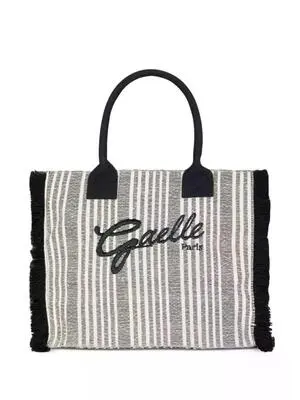 GAËLLE PARIS Gaelle Maxi Shopper Tote Bag - White
