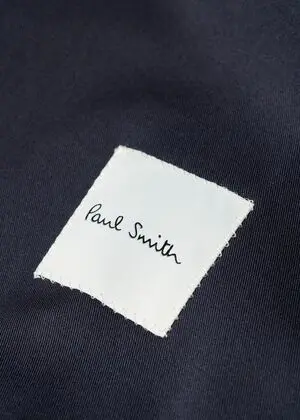 Paul Smith Navy Cotton-twill Patch-pocket Blazer