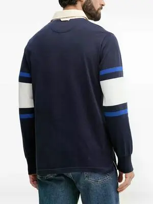 Gant Striped Logo-embroidered Sweater