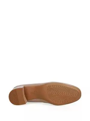 Ecco Patent Finish Block-heel Pumps