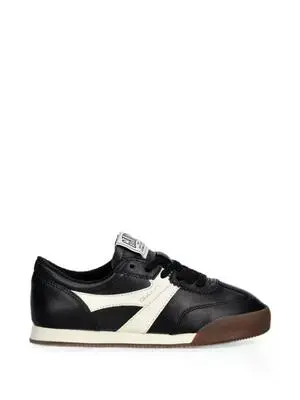 Gant Panelled Logo Patch Sneakers - Black