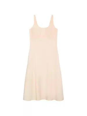 Calvin Klein Ruched Bust A-line Midi Dress