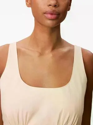 Calvin Klein Ruched Bust A-line Midi Dress