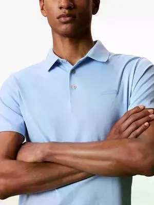 Calvin Klein Logo-plaque Polo Shirt