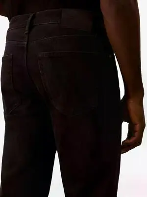 Calvin Klein Logo Patch Straight-leg Jeans