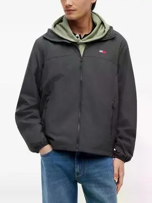 Tommy Hilfiger Logo Patch Hooded Jacket