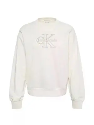 Calvin Klein Embroidered Logo Crewneck Sweatshirt