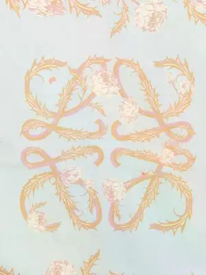 Loewe Anagram Artichoke-flower Scarf