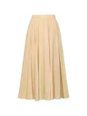 Cinq À Sept Doran Pleated A-line Skirt
