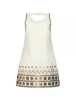 Cinq À Sept Embellished Cut-out Dress