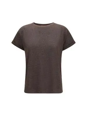 Brunello Cucinelli Glitter T-shirts For Women