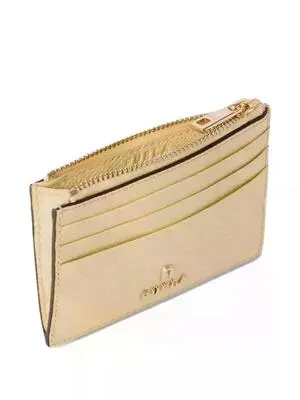 Furla S Camelia Textured-leather Card Case