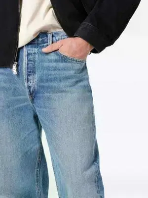 AGOLDE 90's Faded Effect Straight Leg Jeans