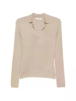 Max Mara Ribbed Knit Sweater - Neutrals
