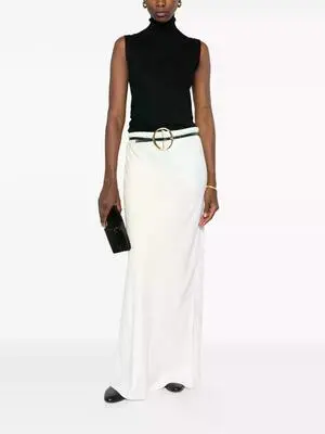 Sportmax Sleeveless Turtleneck Sweater - Black