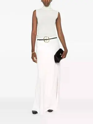 Sportmax Sleeveless Turtleneck Sweater - Neutrals