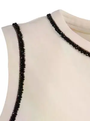 Max Mara Bead-embellished Vest