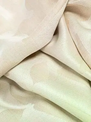 Max Mara Edro Monogram-jacquard Fringed Scarf