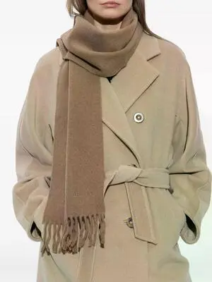 Max Mara Fragore Fringed-edge Scarf