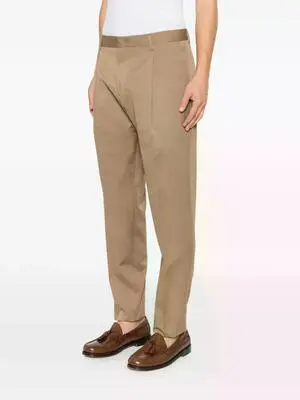 Brian Dales Pleated Belt-loop Trousers
