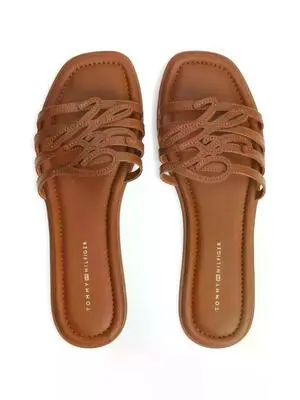 Tommy Hilfiger Logo-plaque Flat Sandals