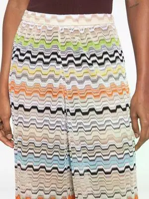 Missoni Zigzag Knit Palazzo Pants