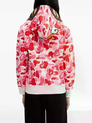 A BATHING APE Camouflage Print Hoodie