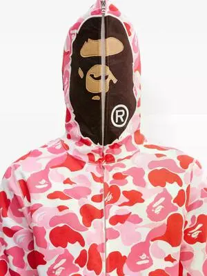 A BATHING APE Camouflage Print Hoodie
