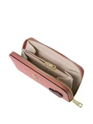 Furla Large Camelia Heart-patch Wallet