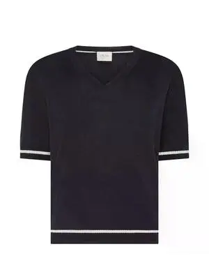 CRUNA Elsa Stripe Trim T-shirt