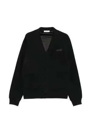 Givenchy Logo Patch V-neck Cardigan