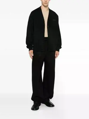 Givenchy Logo Patch V-neck Cardigan