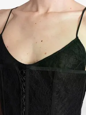 Giuseppe Di Morabito Lace Corset Mini Dress