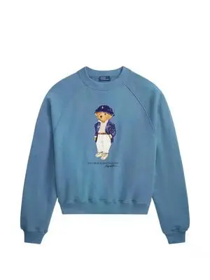 Polo Ralph Lauren Polo Bear Lightweight Fleece Crewneck Sweater - Blue