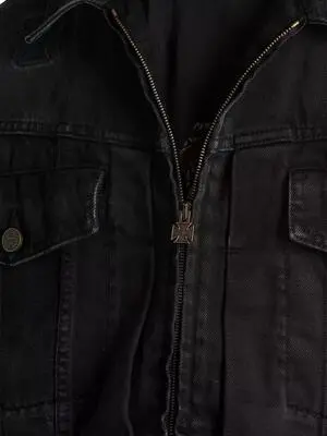 Vetements Zip-up Denim Jacket
