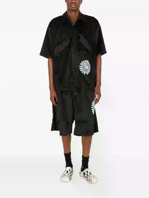GARBAGE TV Appliqué Pocket Shirt