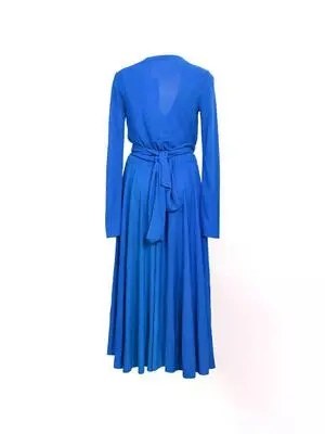 Proenza Schouler White Label Pleated Wrap Dress