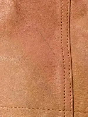 Alexander McQueen Leather Zip-up Biker Jacket