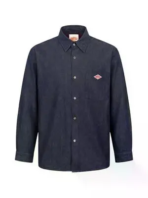 DANTON Logo Patch Long-sleeve Shirt