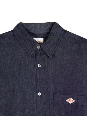 DANTON Logo Patch Long-sleeve Shirt