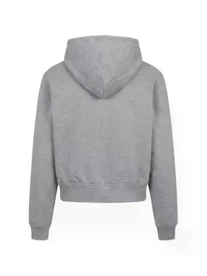 DANTON Zip-up Hoodie With Logo Patch