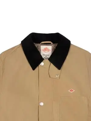 DANTON Corduroy-collar Logo-patch Jacket