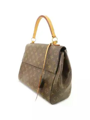 LOUIS VUITTON Monogram Cluny Mm Shoulder Bag